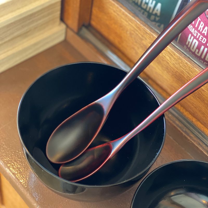 Japanese Natural Lacquer Spoon | Isuke Shoten regular japan native simplynative – Simply Native